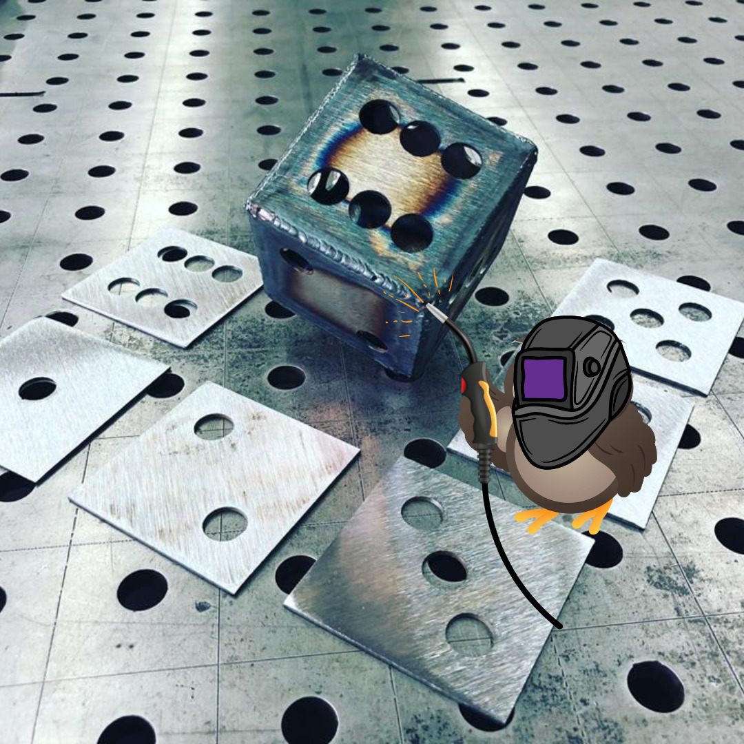 Dice DIY Welding Practice Kit - MIG TIG STICK ARC - Offroad Anonymous